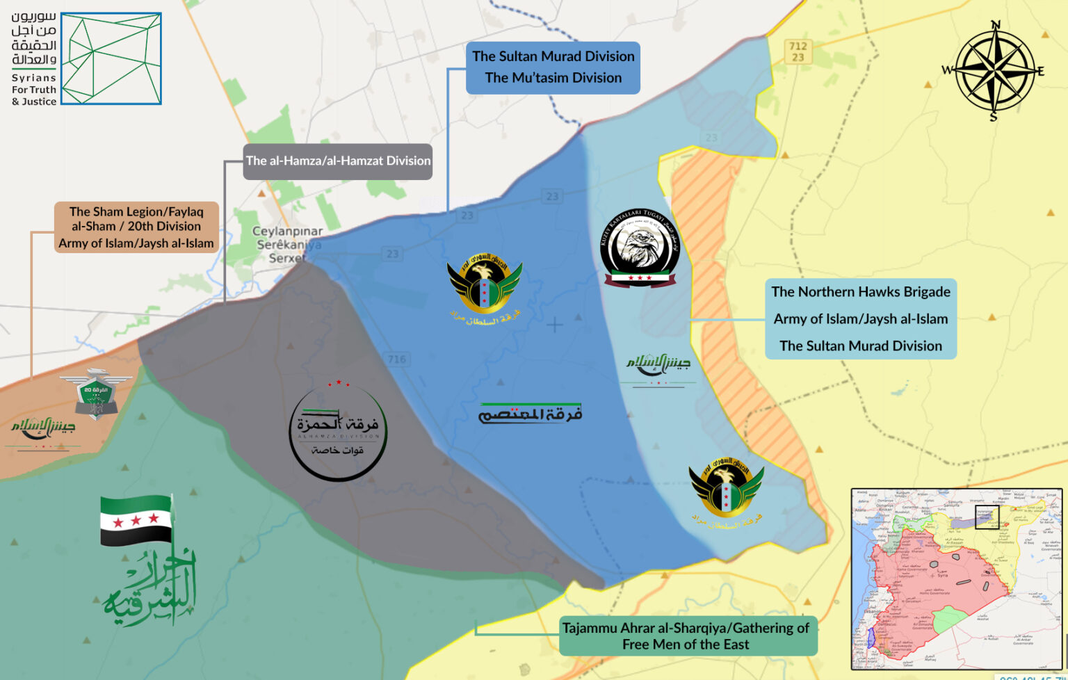 Syria: Sultan Murad and Mu'tasim Divisions Pillage the Industrial Zone ...